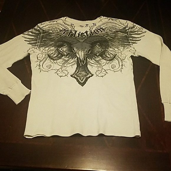 Affliction | Shirts | Affliction Long Sleeve Tee | Poshmark